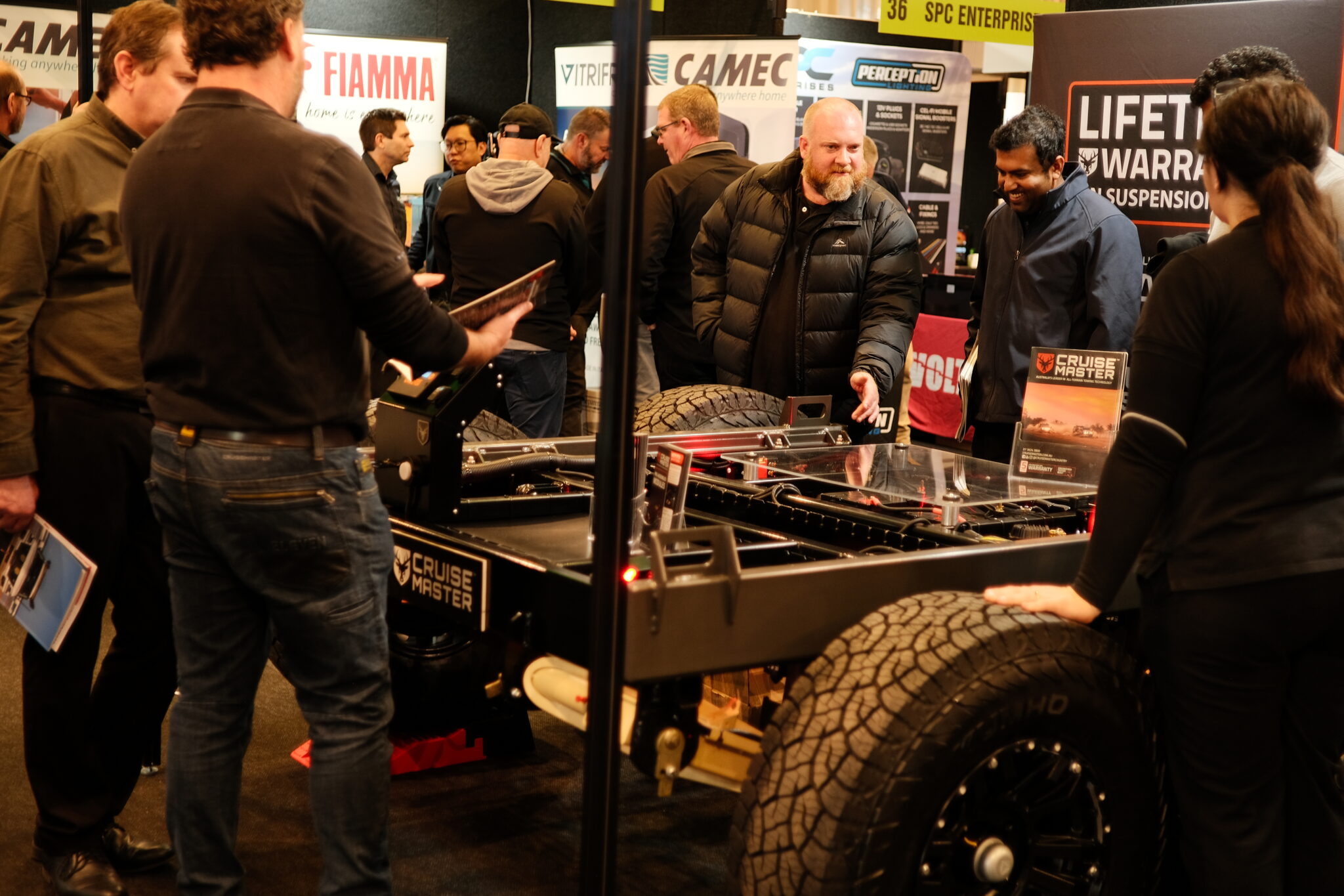 Exhibit at the Caravan Industry Trade Expo